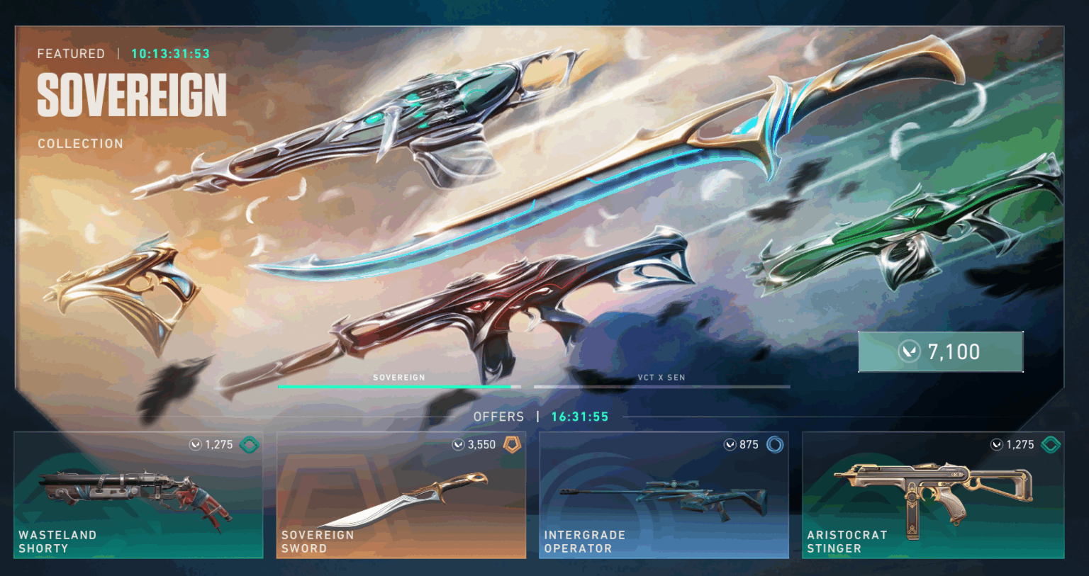 Valorant Sovereign 2.0 Bundle - Price, Skins, Variants, Upgrades